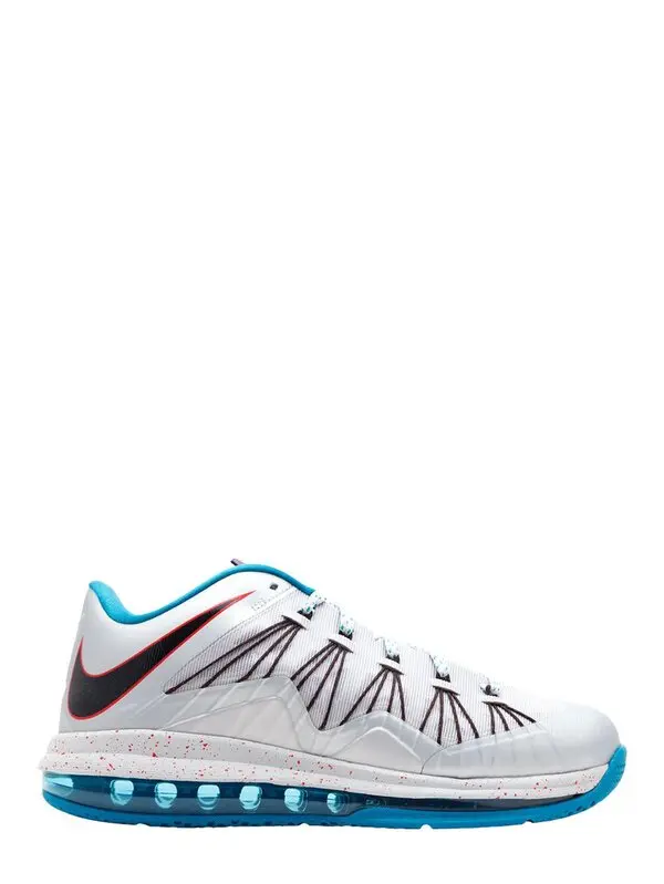 Nike Air Max Lebron 10 Low 'akron Aeros' Sneakers - Grey