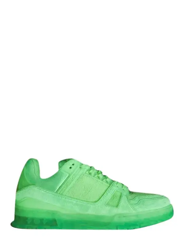 LOUIS VUITTON Trainer Fluorescent Monogram - Green