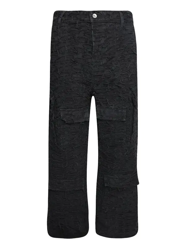 WHO DECIDES WAR BY EV BRAVADO Husk Wide-leg Pant - Black