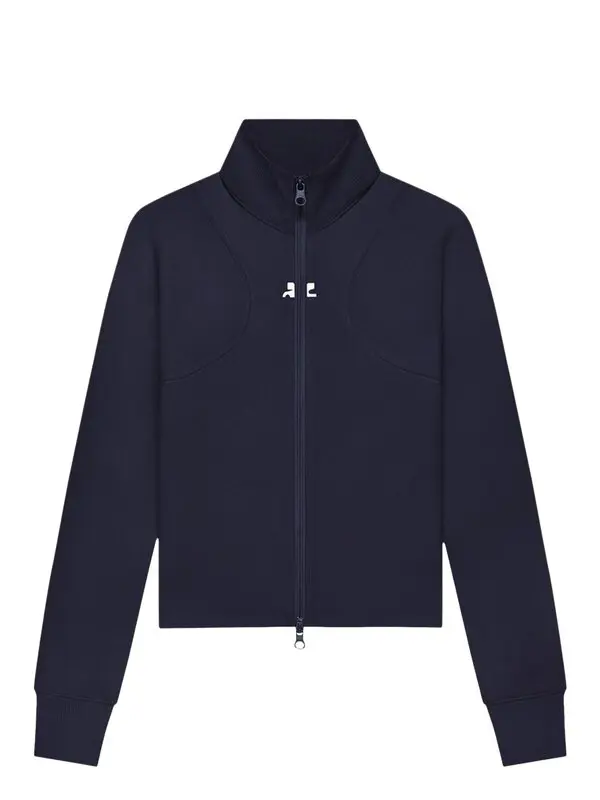 COURREGES Scuba Tracksuit Interlock Jacket - Blue