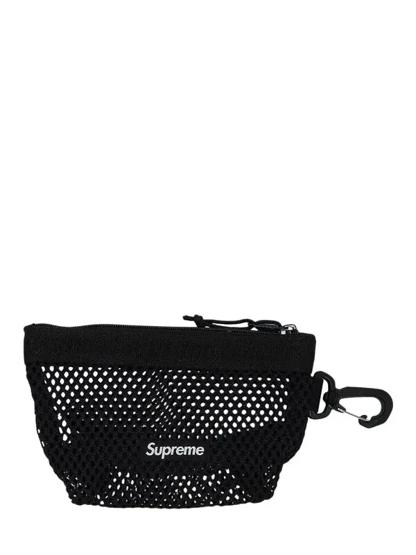 Supreme Mesh Mini Pouch - Black