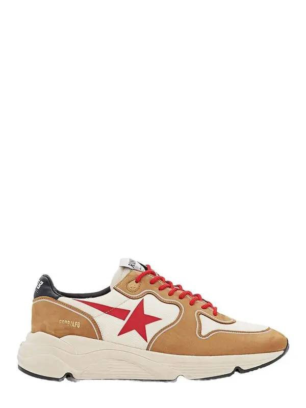 GOLDEN GOOSE Running Sole Sneakers - Brown