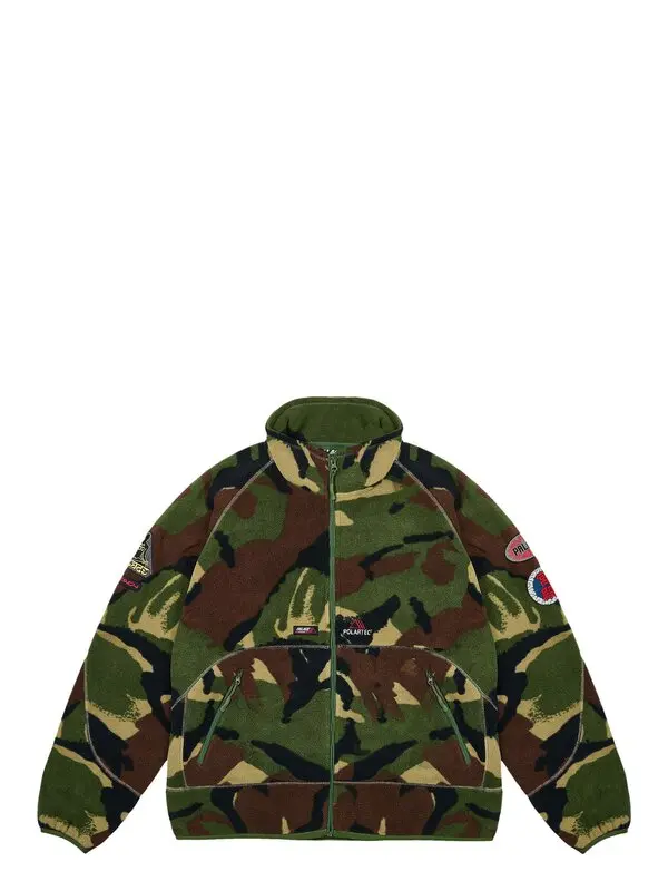 PALACE Polartec Full Zip Funnel - Multicolor