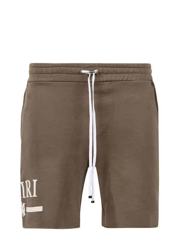 Amiri Ma Bar Logo Sweatshorts - Grey