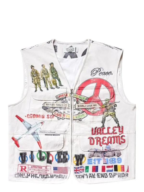 VALE FOREVER War Vest - White
