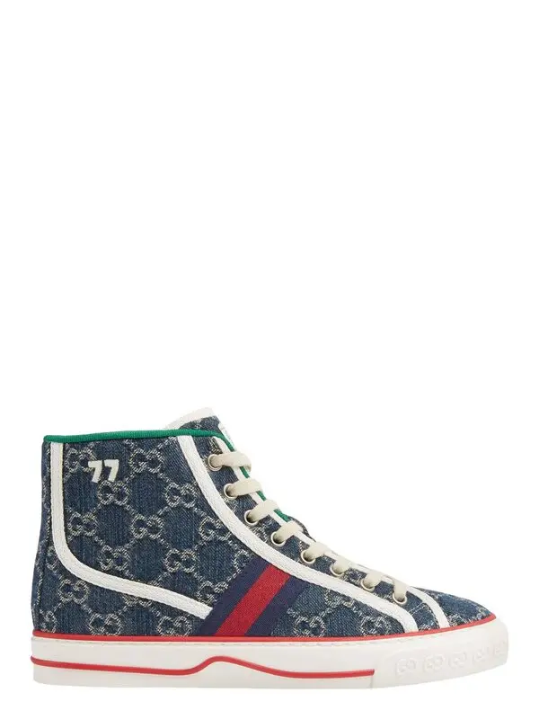 Gucci Tennis 1977 High-top Sneakers - Blue