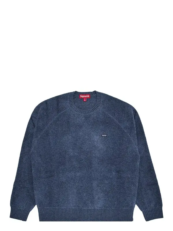 Supreme Terry Small Box Sweater - Blue