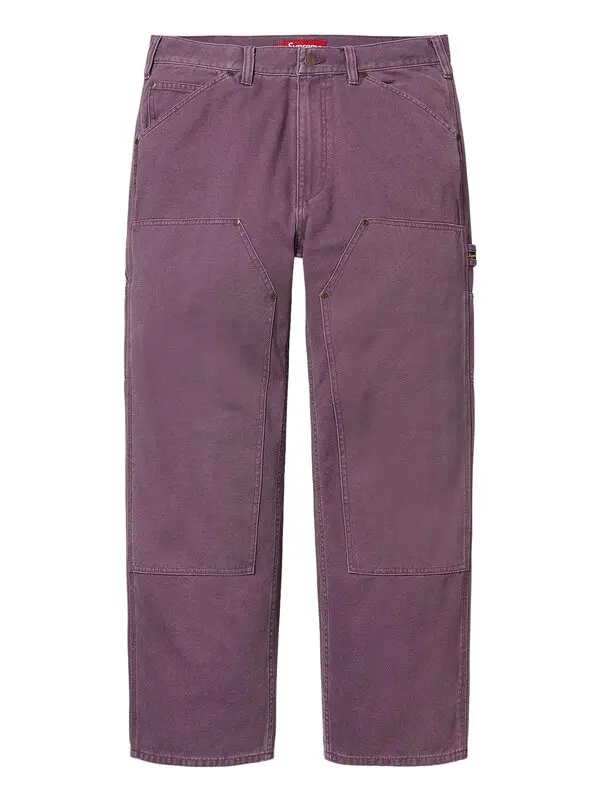Supreme Double Knee Painter Pant - Purple
