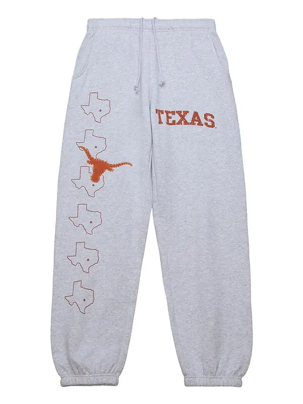 CACTUS JACK BY TRAVIS SCOTT X Mitchell & Ness University Of Texas Sweatpants - Grey
