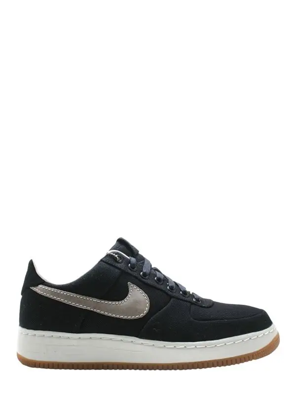 Nike Force 1 Supreme 07 Canvas Sneakers - Black