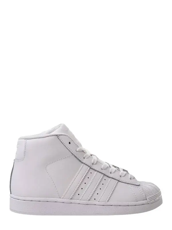 Adidas Pro Model C High-top Sneakers - White