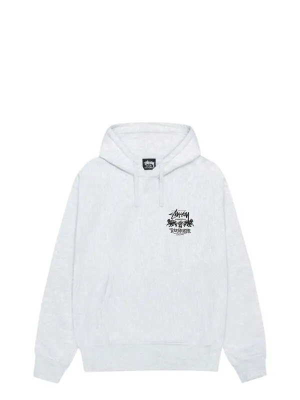StÜssy Tough Gear International Hooded Sweatshirt - Grey
