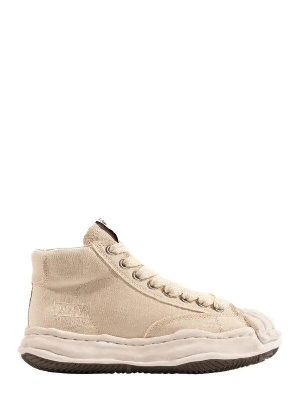 Mihara Yasuhiro Blakey High-top Sneakers - Cream