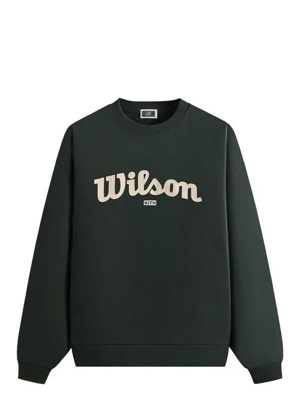 Kith X Wilson Nelson Crewneck - Green
