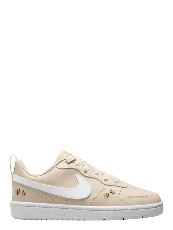 Nike Court Borough Low Recraft Se Gs 'embroidered Floral - Tan