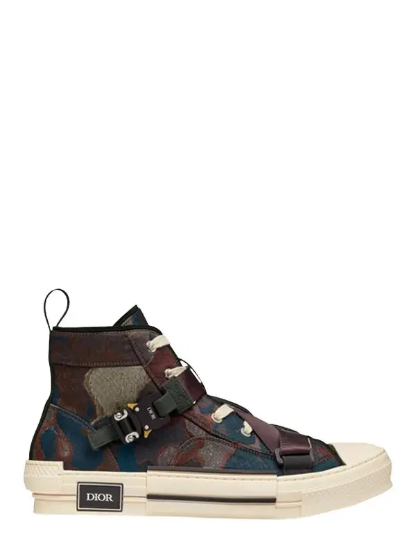 Dior Peter Doig B23 High Top Sneakers - Brown