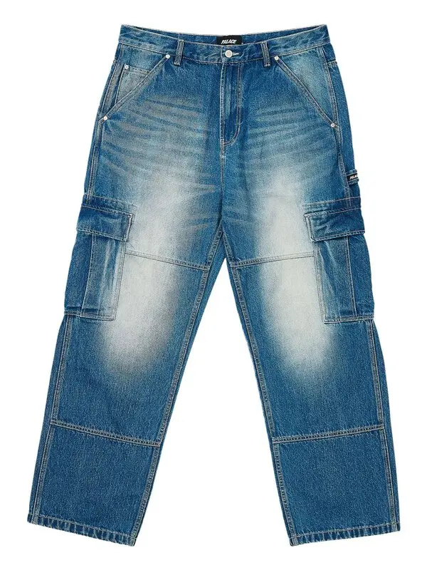 PALACE Cargo Panel Jeans - Blue