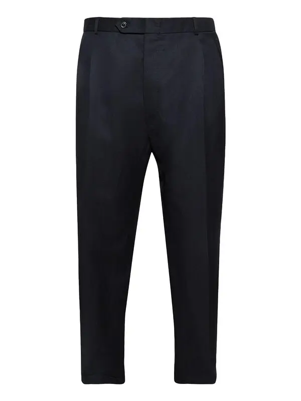 MAISON MARGIELA Turn-up Trousers - Blue