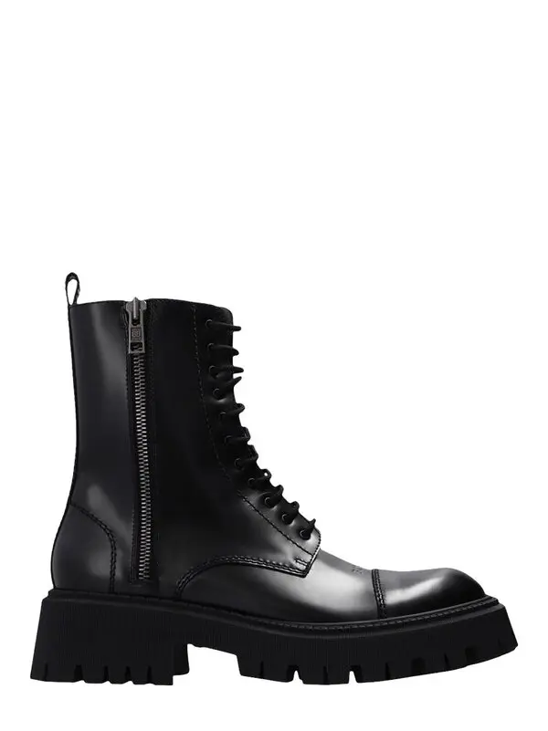 Balenciaga Tractor Bootie - Black