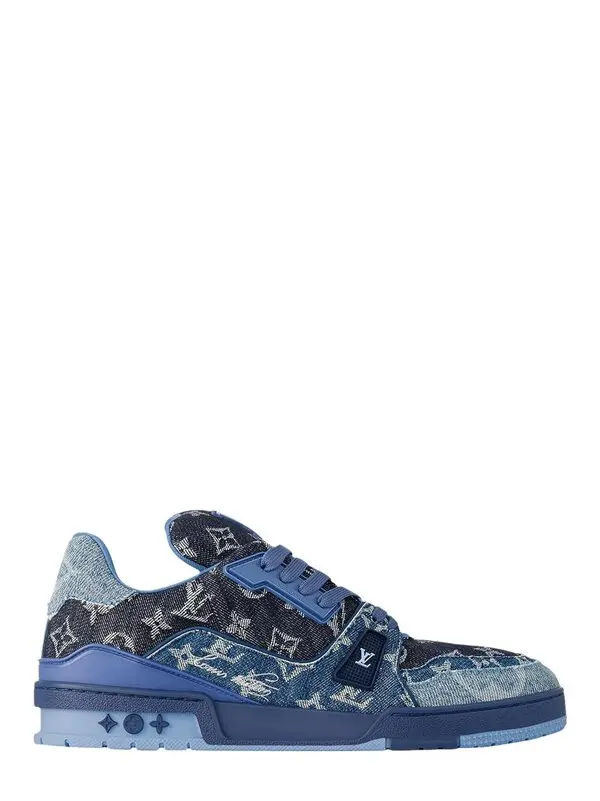LOUIS VUITTON Trainer Sneaker Monogram Denim - Blue