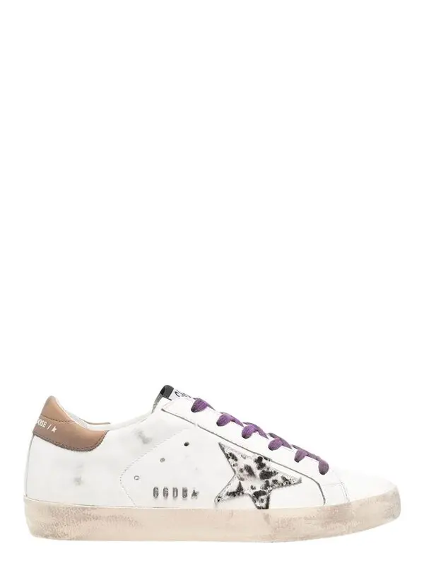 GOLDEN GOOSE Superstar Leo Horsy Star - White