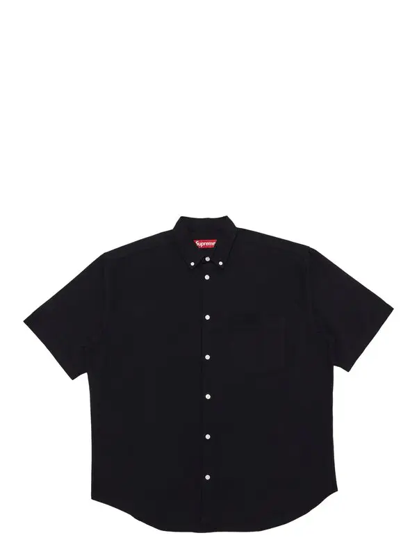 【新品】 Supreme Loose Fit Oxford Shirt 黒 S Supreme Loose Fit Oxford Shirt (FW23) - $138