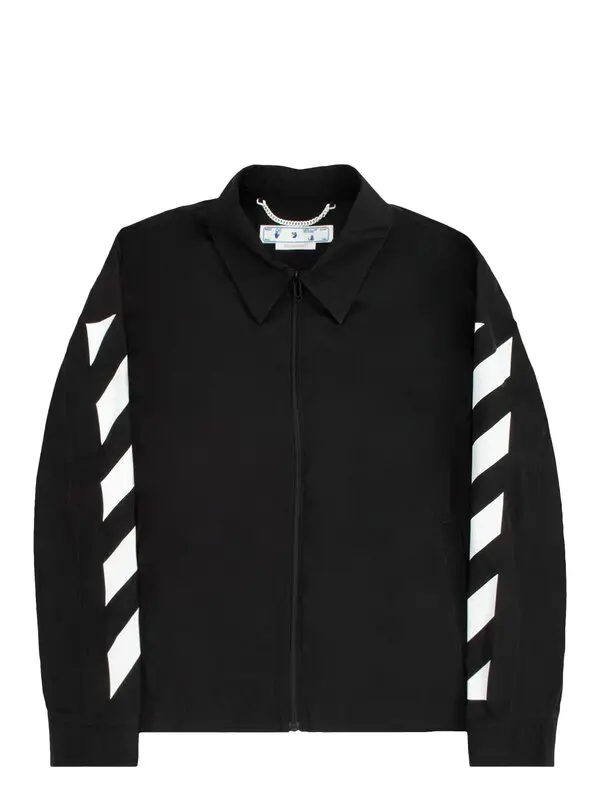 Off-White Diag Harrington Jacket - Black