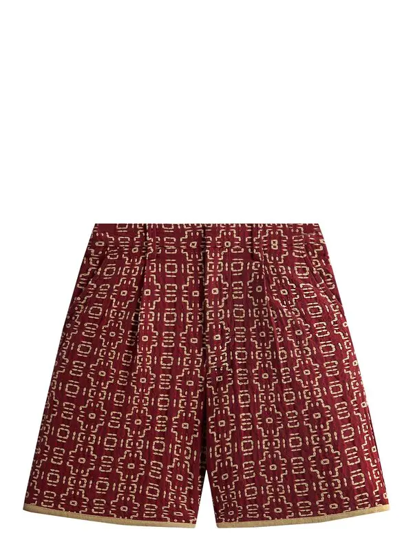 Kith Textured Stitch Allen Short - Red