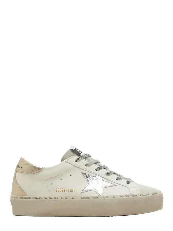 GOLDEN GOOSE Hi Star Sneakers - White
