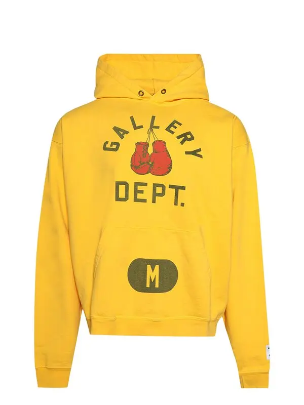 GALLERY DEPT. Boxing Merch Hoodie - Gold
