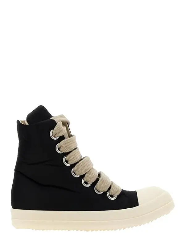 Rick Owens Jumbo Lace High-top Sneakers - Black