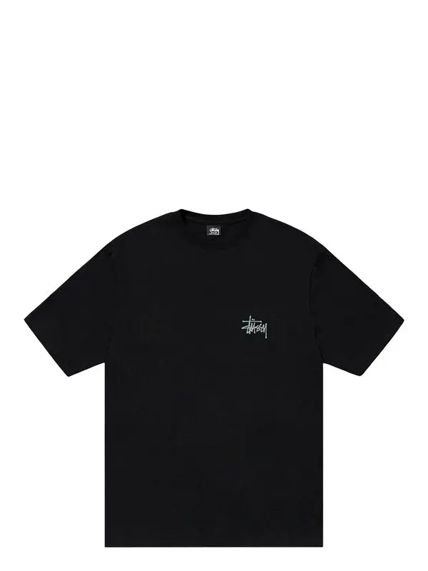 StÜssy Built In Usa Pigment Dyed Tee - Black