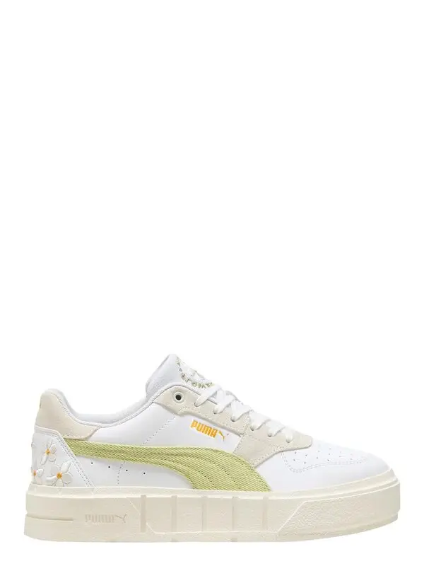 PUMA Cali Court Embroidery Sneakers - White