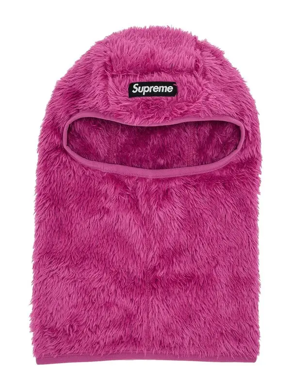 Supreme Fuzzy Balaclava - Pink