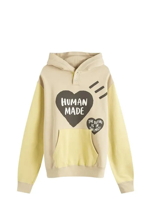 HUMAN MADE Colorblock Hoodie - Tan