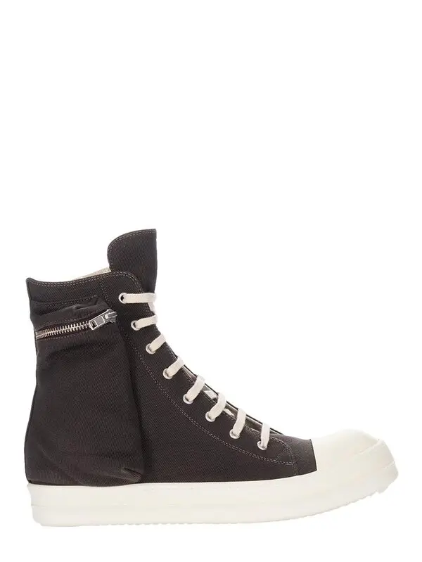 Rick Owens Edfu Cargo Sneakers - Black