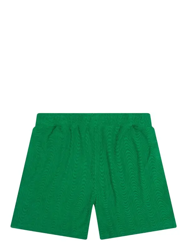 PLEASURES Zen Terry Shorts - Green