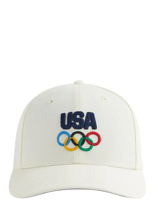 Kith X New Era Team Usa 59fifty Fitted Low Profile - Cream