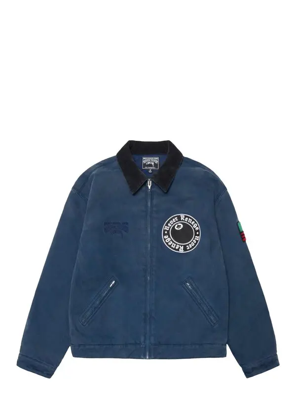 StÜssy X Denim Tears Canvas Jacket - Blue