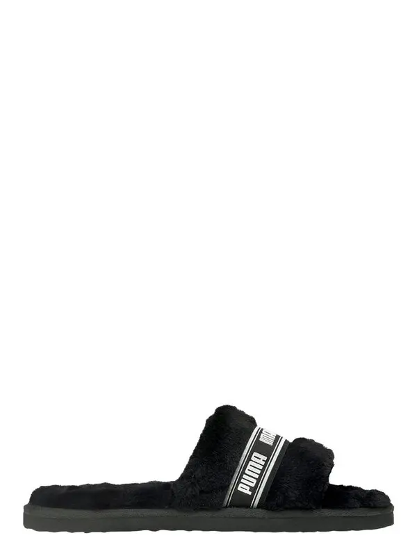 PUMA Fluff Slide Jr - Black