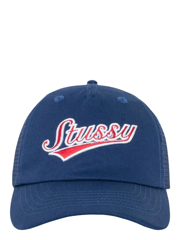 StÜssy Athletic Trucker Snapback - Blue