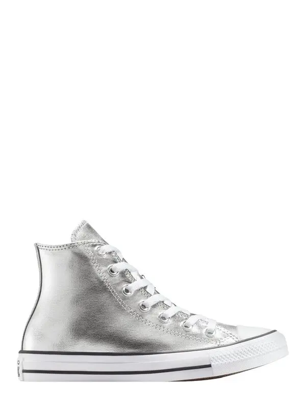CONVERSE Chuck Taylor All Star High Metallic Sneakers - Silver