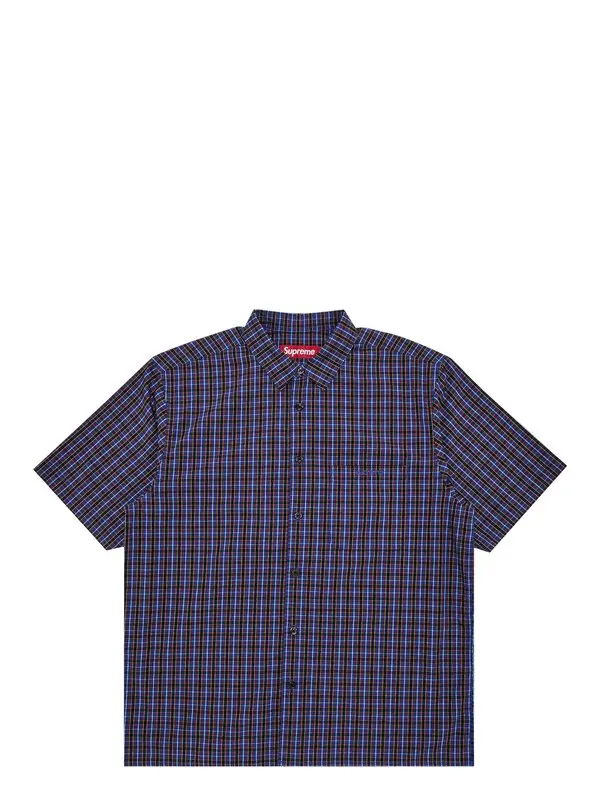 Supreme Mini Plaid Shirt - Blue