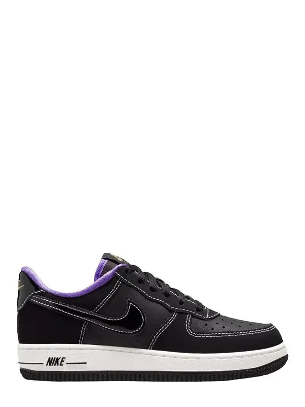 Nike Force 1 Lv8 Ps 'world Champ Lakers' Sneakers - Black