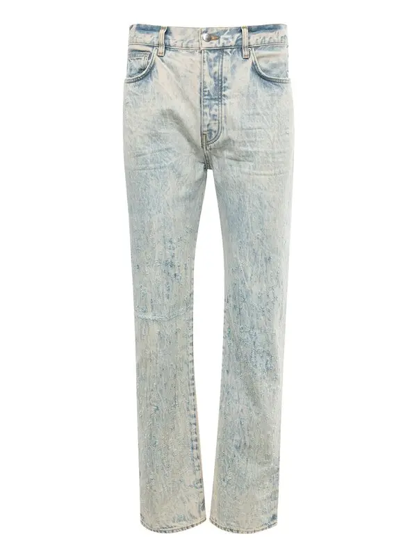 Amiri Shotgun Straight Jeans - Cream