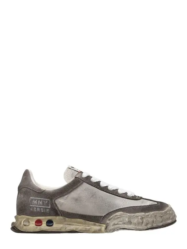 Mihara Yasuhiro Herbie Og Sole Distressed Low Top Sneakers - Grey