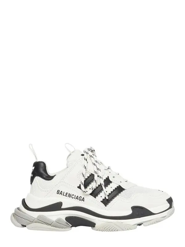 Balenciaga Adidas X Triple S Sneaker - White