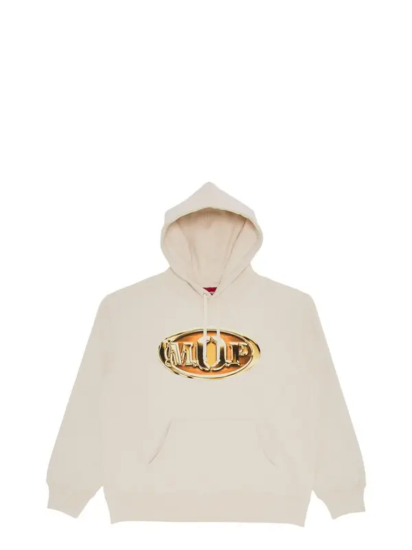 Supreme M.o.p. Hooded Sweatshirt - Cream