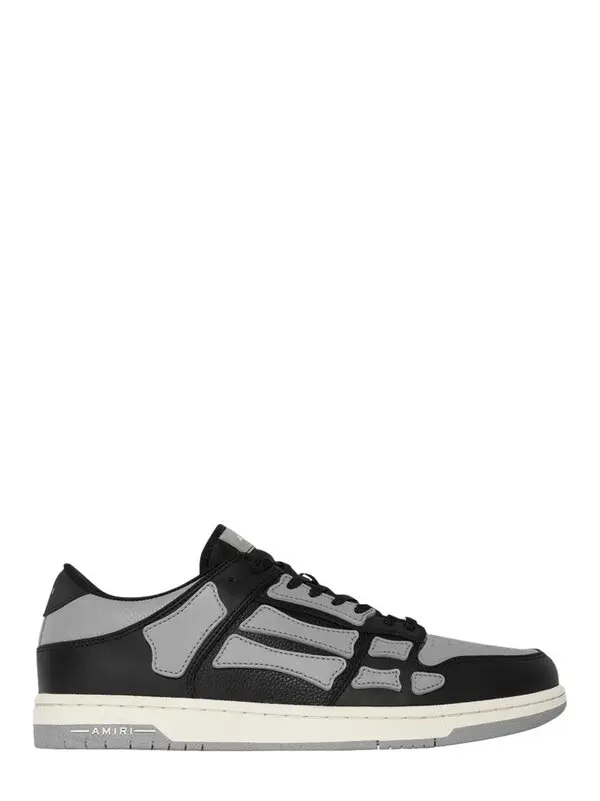 Amiri Skel Top Low Sneakers - Black