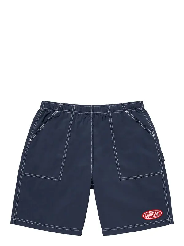 Supreme Nylon Painter Short - Blue